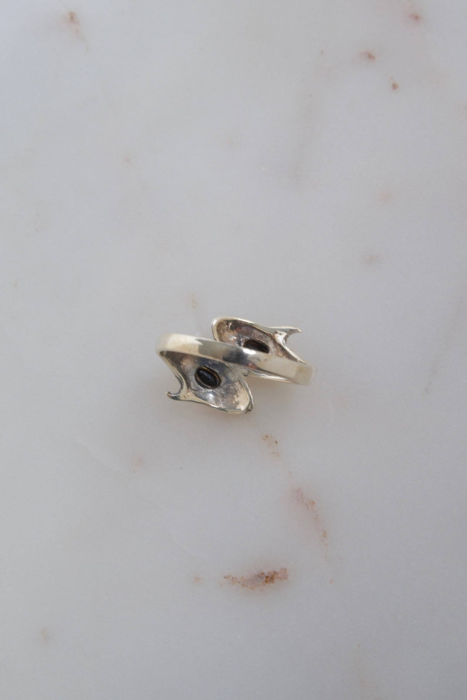 Vintage Sterling Dolphin Ring - Size 8 Ring - Two Dolphins Ring - Etsy