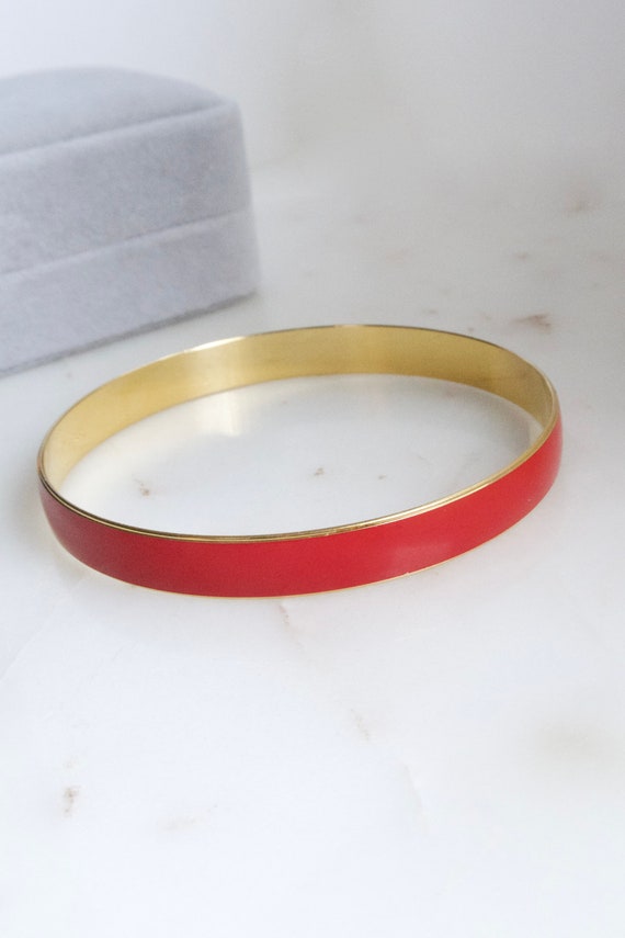 Vintage crown trifari bangle - Gem