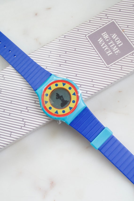 Vintage 1989 AVON Big Time Watch - Vintage Watch - Gem