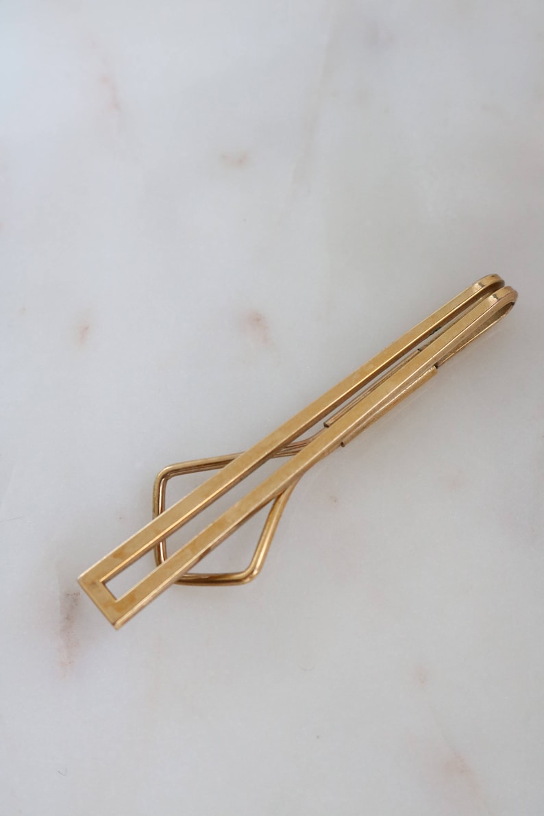 Set of 2 1960's Gold Filled Tie Clips Swank 10k Tie Clip - Etsy