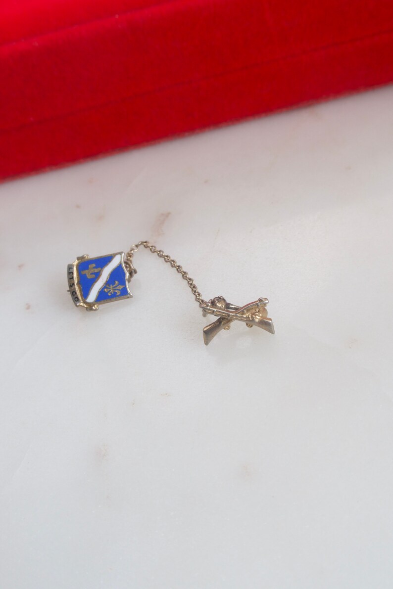 Vintage Military Rifle Gun Pin Brooch | Etsy