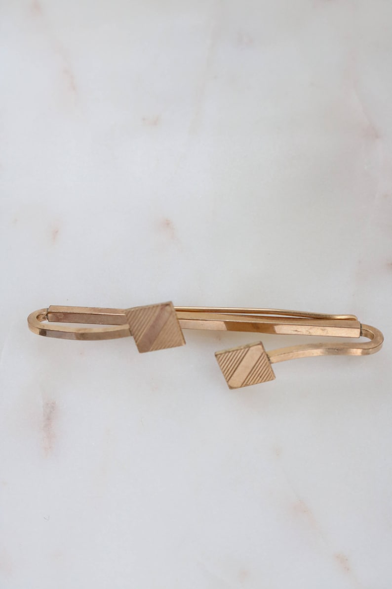 Set of 2 1960's Gold Filled Tie Clips Swank 10k Tie Clip - Etsy