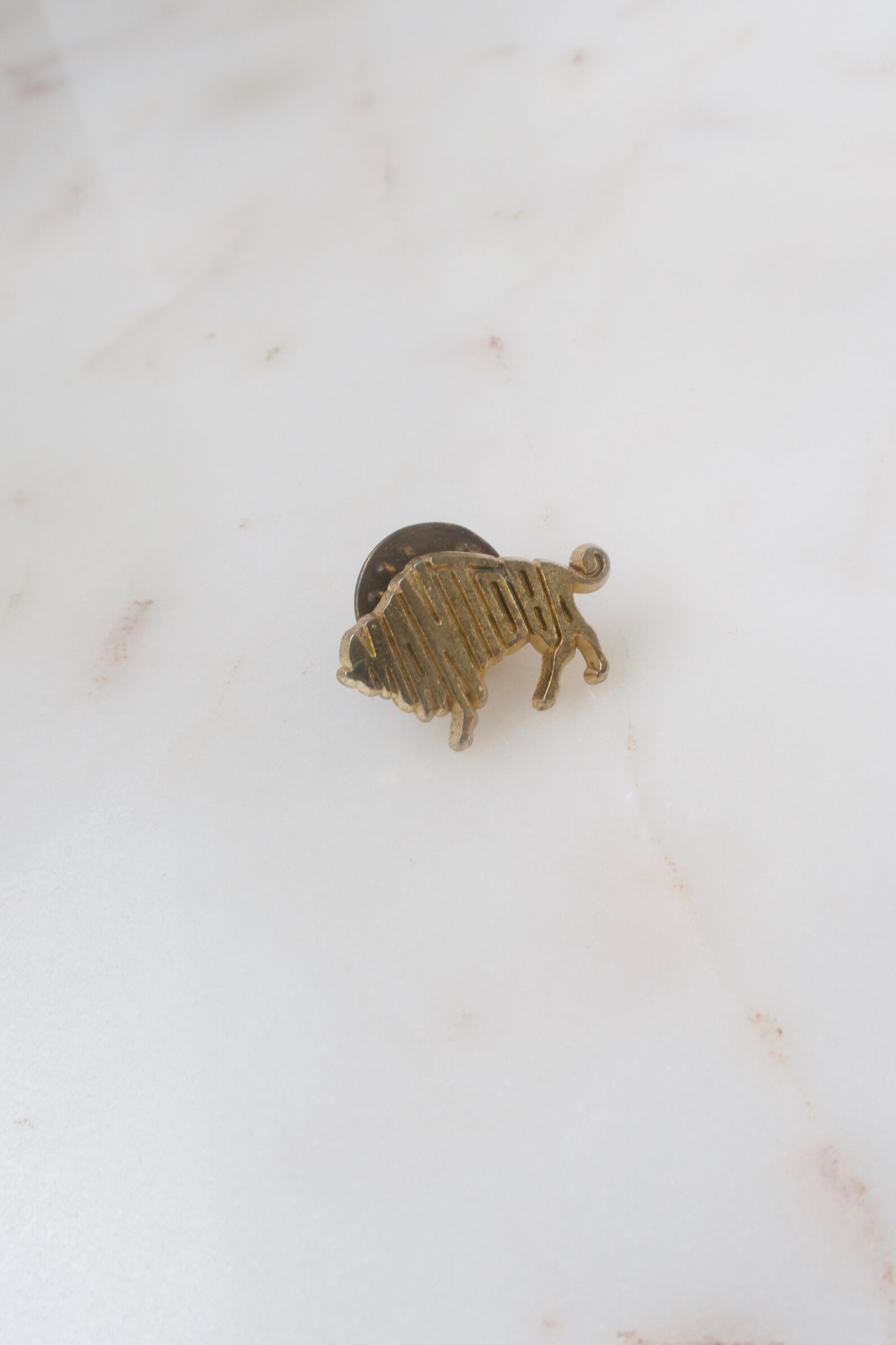 Vintage Manitoba Canada Lapel Pin Bison Pin - Etsy