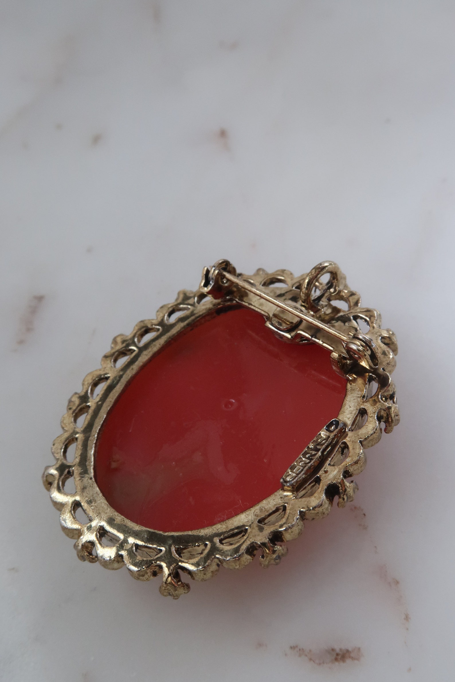 Vintage GERRY'S Cameo Brooch Victorian Cameo Pin Gift for Her - Etsy