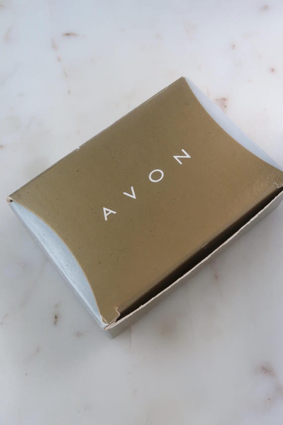 Vintage 1997 AVON Black Rope Twist Gold Bracelet - Gem