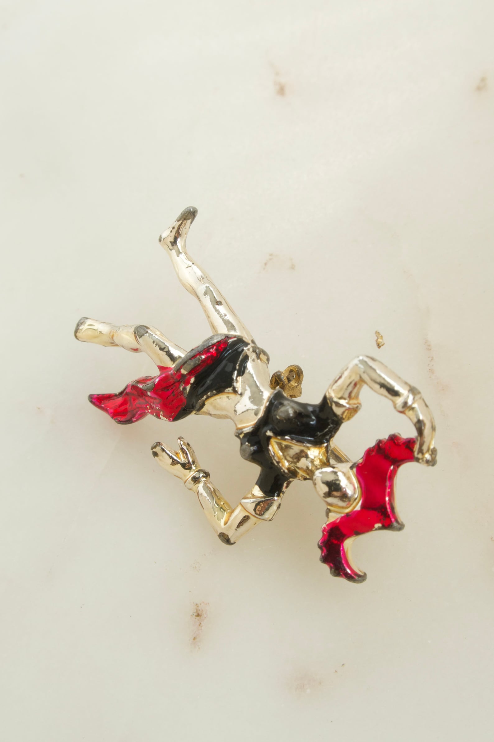 Vintage Gold Dancing Women Brooch - Etsy