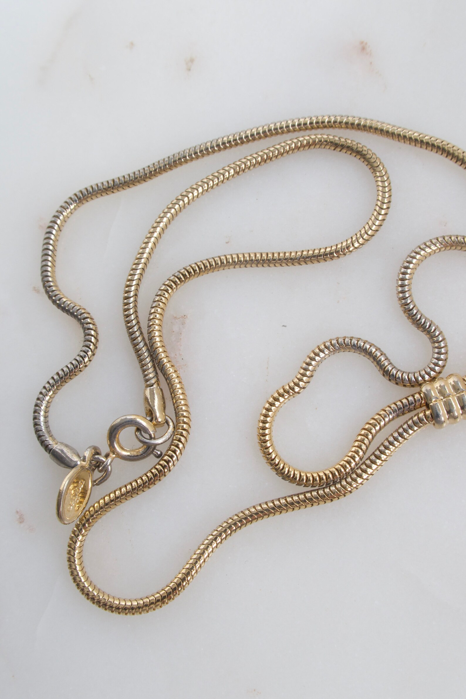 Vintage Avon Gold Chain Necklace | Etsy