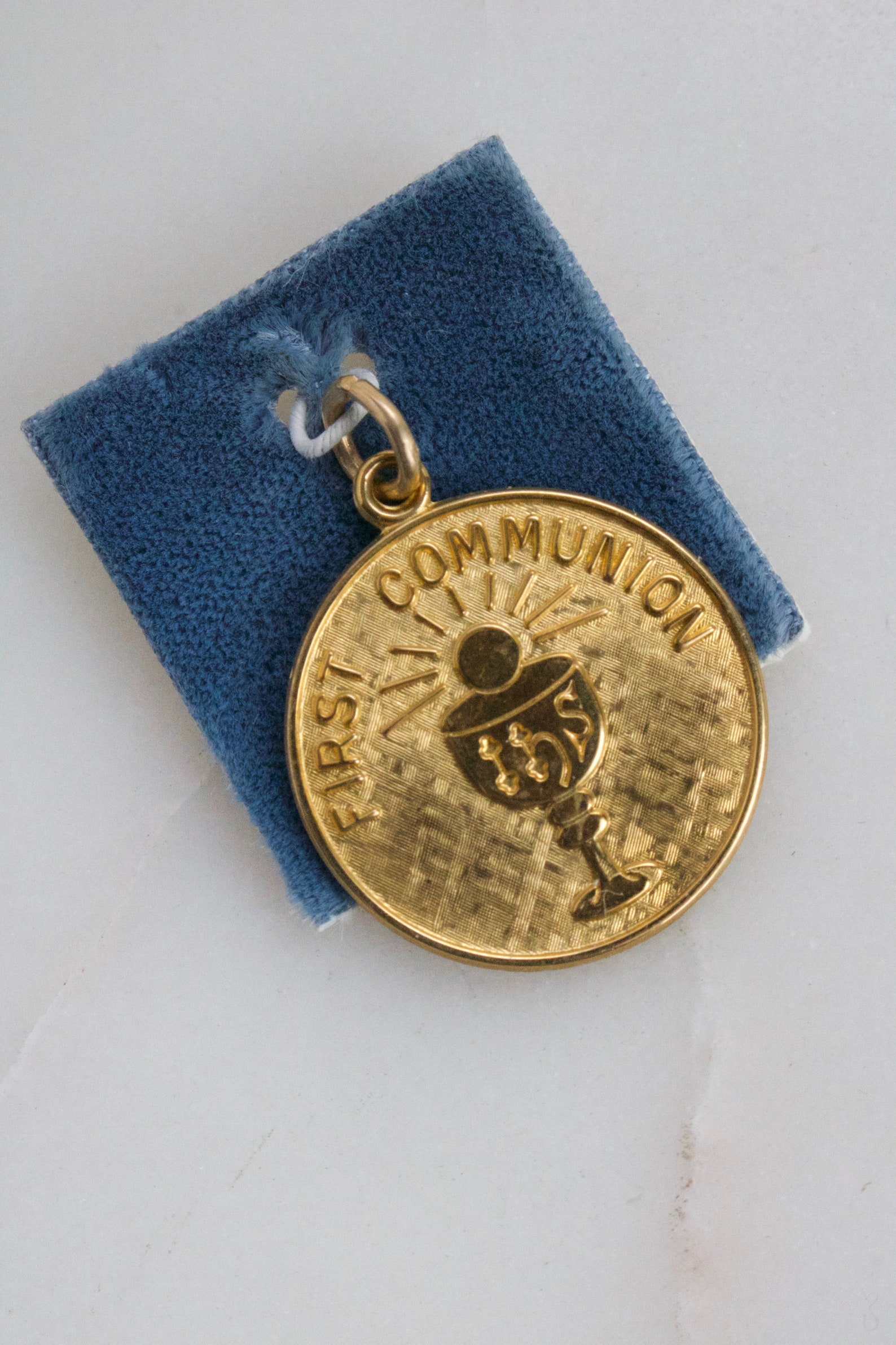 Vintage Wells 12k Gold Filled First Communion Charm | Etsy