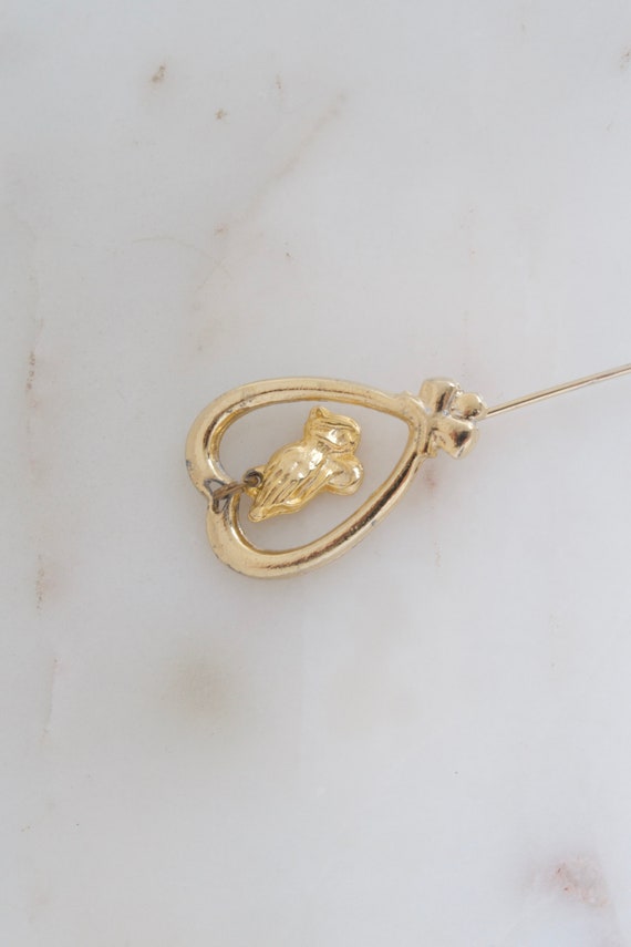 Vintage Gold Praying Hands Stick Pin Religious Stick … - Gem