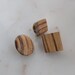 Vintage Geometric Wood Lapel Pins - Etsy