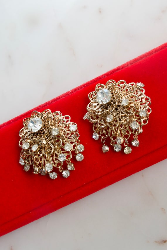 Filigree & rhinestone vintage - Gem