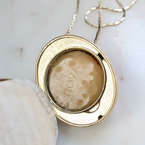 Vintage 1966 AVON Gold Perfume Locket Necklace - Etsy