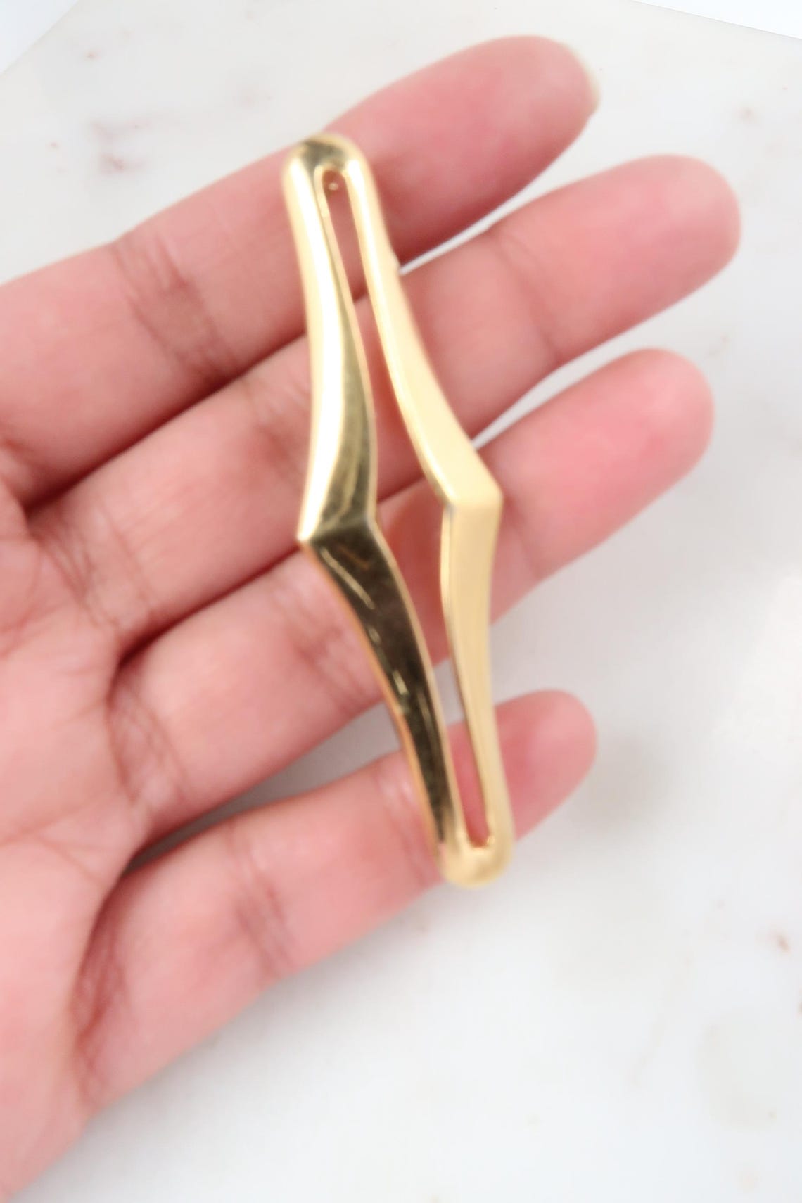 Vintage Monet Gold Bar Brooch - Etsy