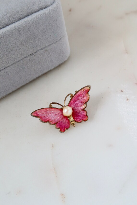vintage butterfly brooch butterfly - Gem