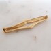 Vintage Monet Gold Bar Brooch - Etsy