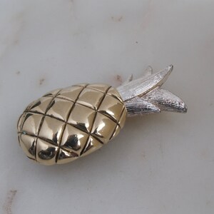 Vintage Gold Pineapple Brooch Fruit Brooch Pineapple Pin - Etsy