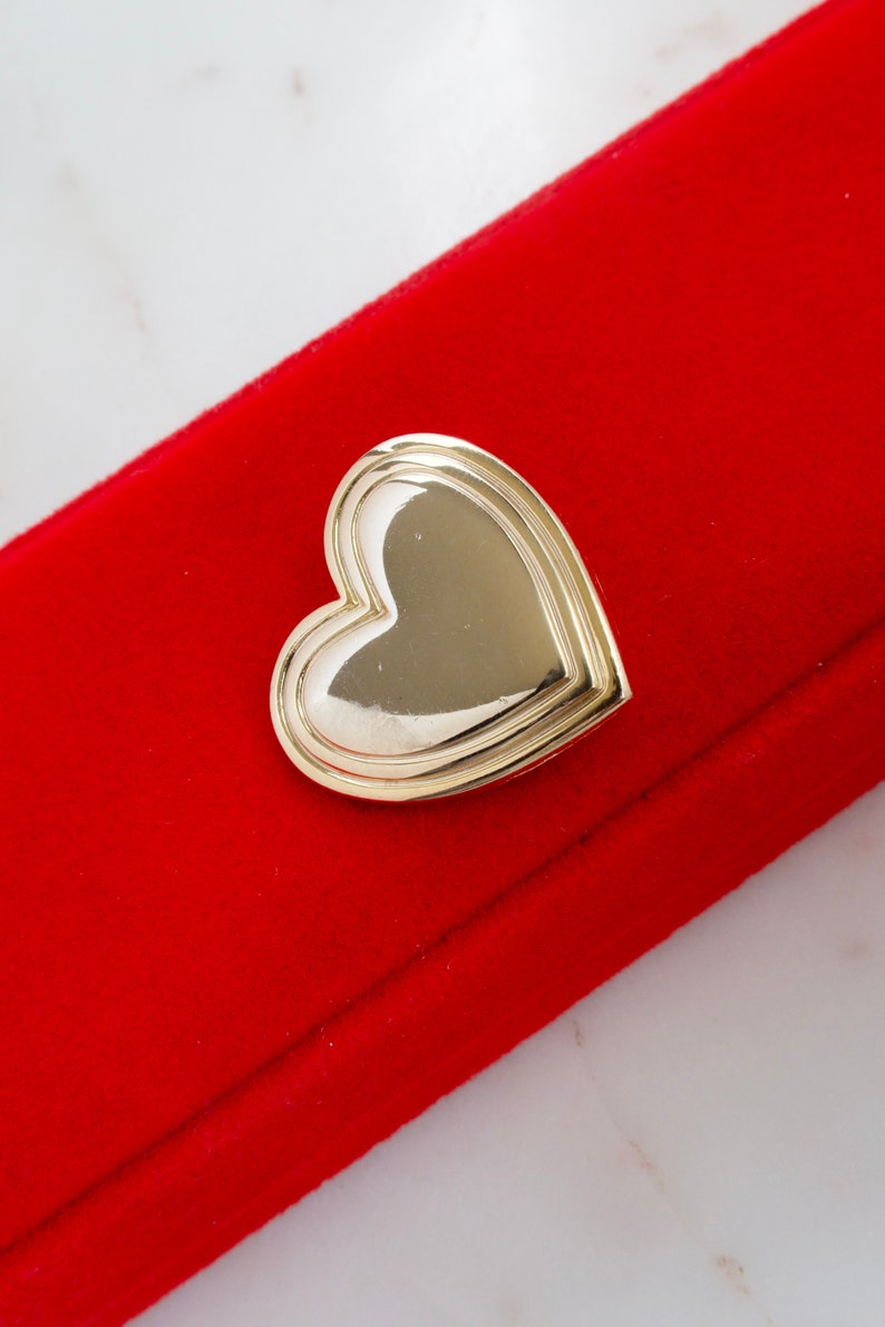 Vintage the Variety Club Gold Heart Brooch - Etsy