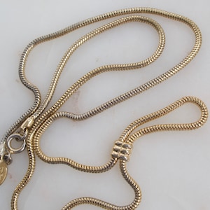 Vintage Avon Gold Chain Necklace - Etsy