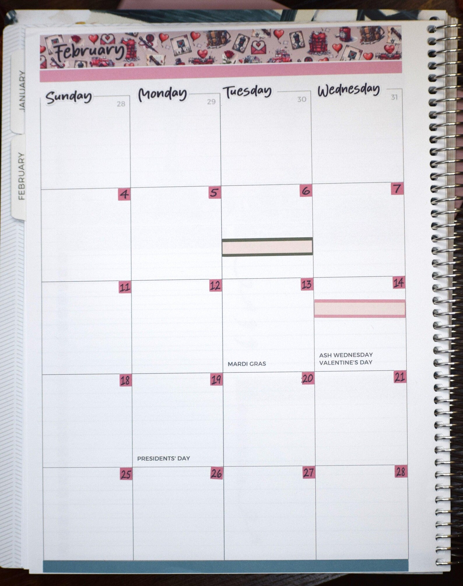 Plum Paper 8.5x11 Monthly Header Sheet Planner Stickers #19, Traveling ...
