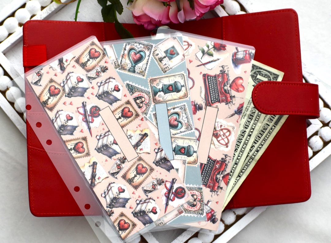 A6 Laminated Cash Envelopes, A7 Laminated Cash Envelopes, Cash Binder ...