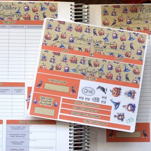 TBM BBP Workbook Sticker Kit, Halloween - Etsy