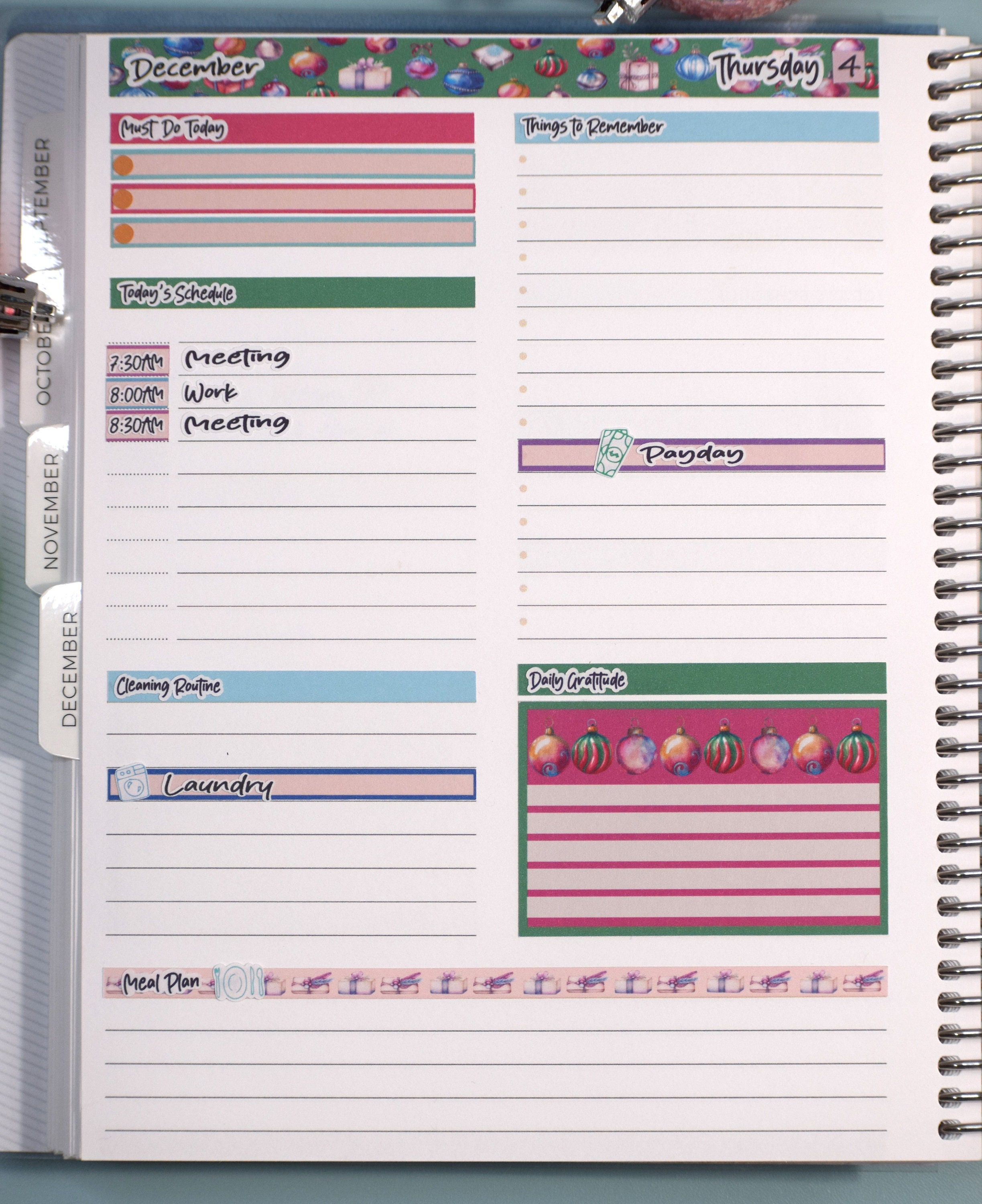 Plum Paper 7x9 Daily Weekly Planner Sticker Kit 17baubles - Etsy