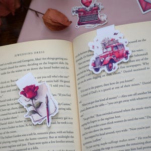 Magnetic Bookmarks, Traveling Love Letter 19 - Etsy