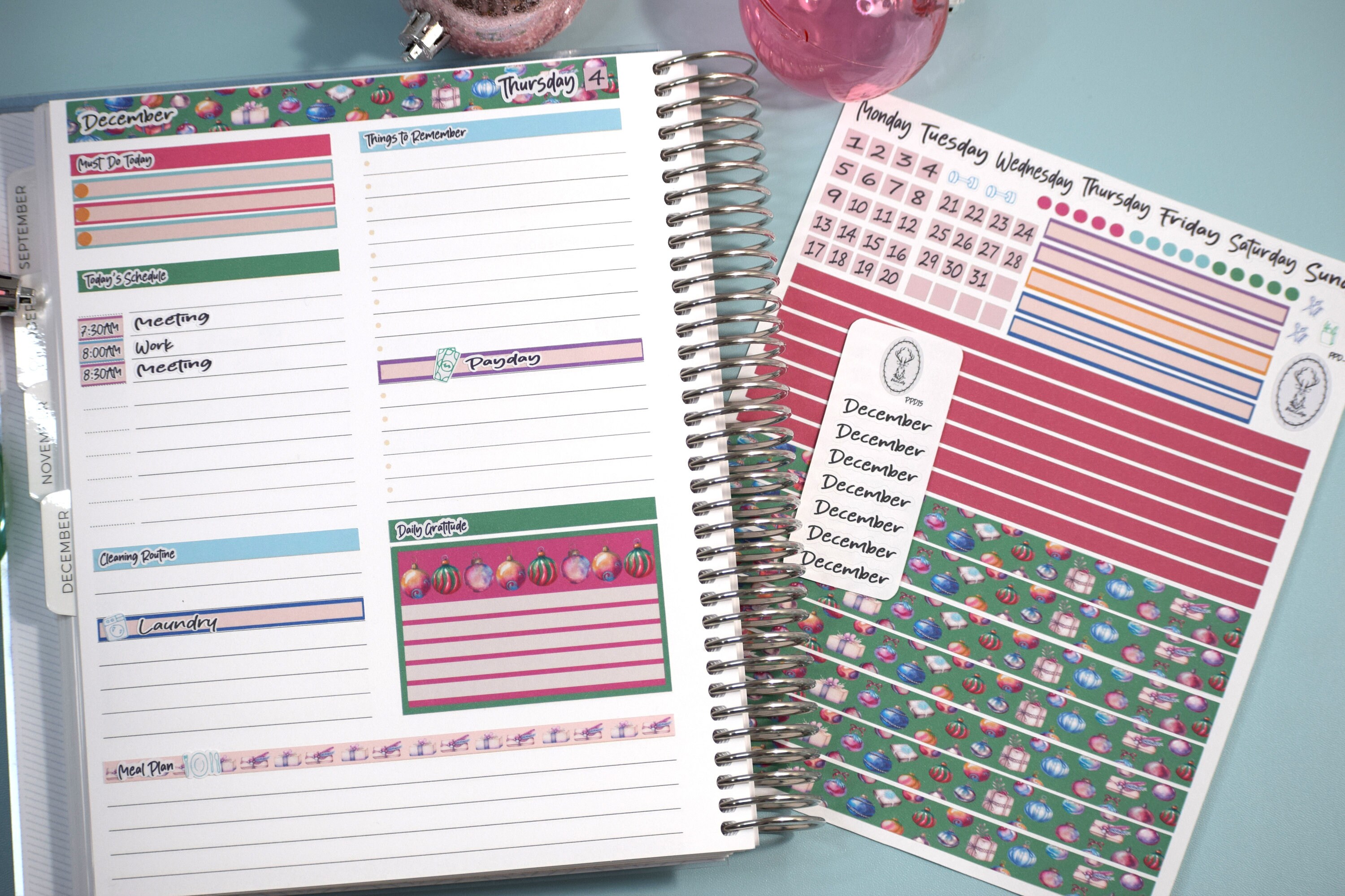 Plum Paper 7x9 Daily Weekly Planner Sticker Kit 17baubles - Etsy