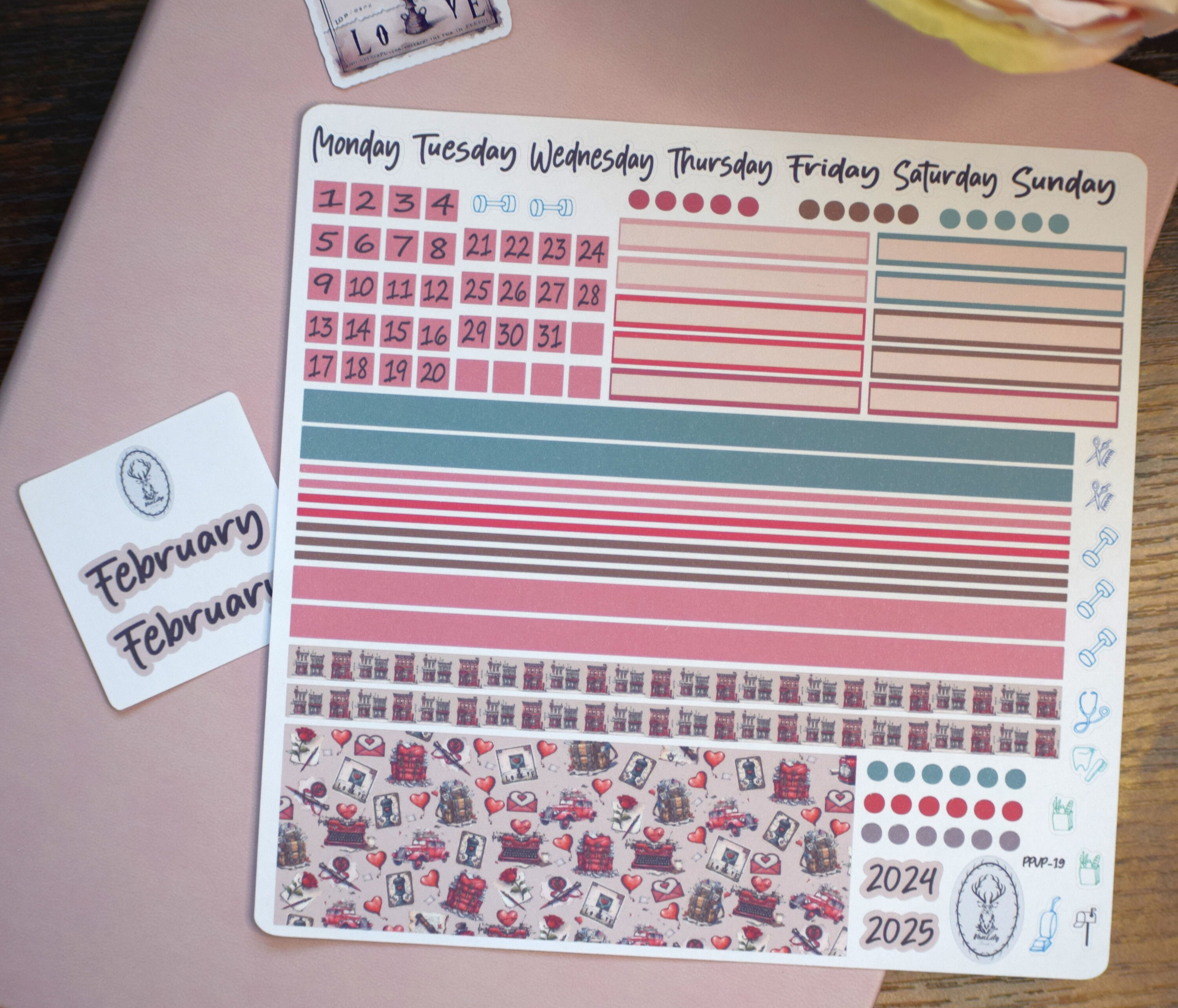 Plum Paper 7x9 Vertical Priorities Weekly Planner Sticker Kit 19 ...