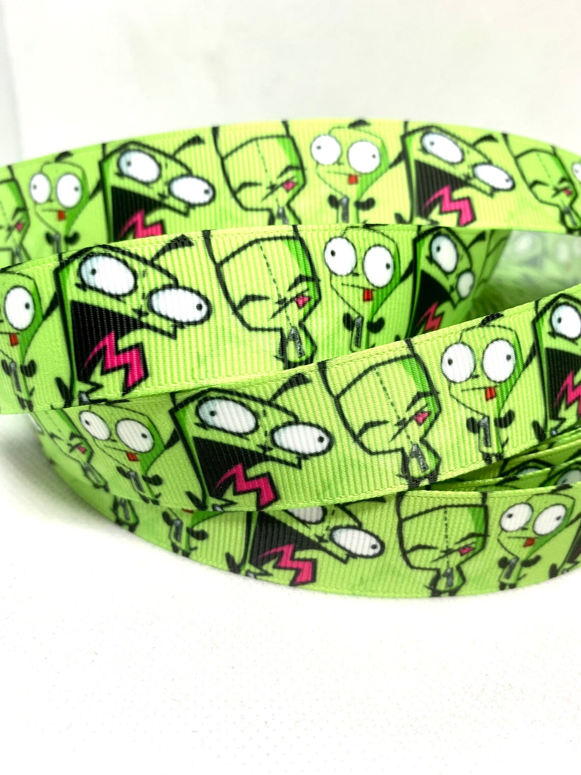 Gir Invader Zim Chibi Grosgrain Ribbon 1 Yard 22mm - Etsy
