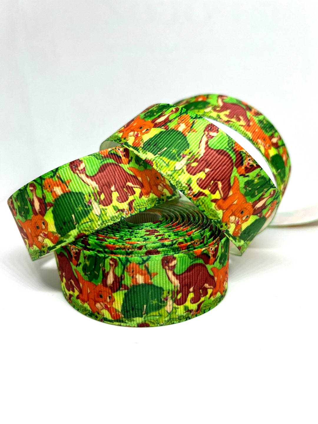 Land Before Time Group Cartoon Grosgrain Ribbon 1 Yard 25mm - Etsy