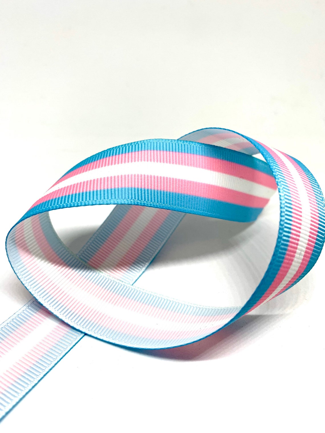 Pastel Transgender Grosgrain Ribbon 1 Yard - Etsy