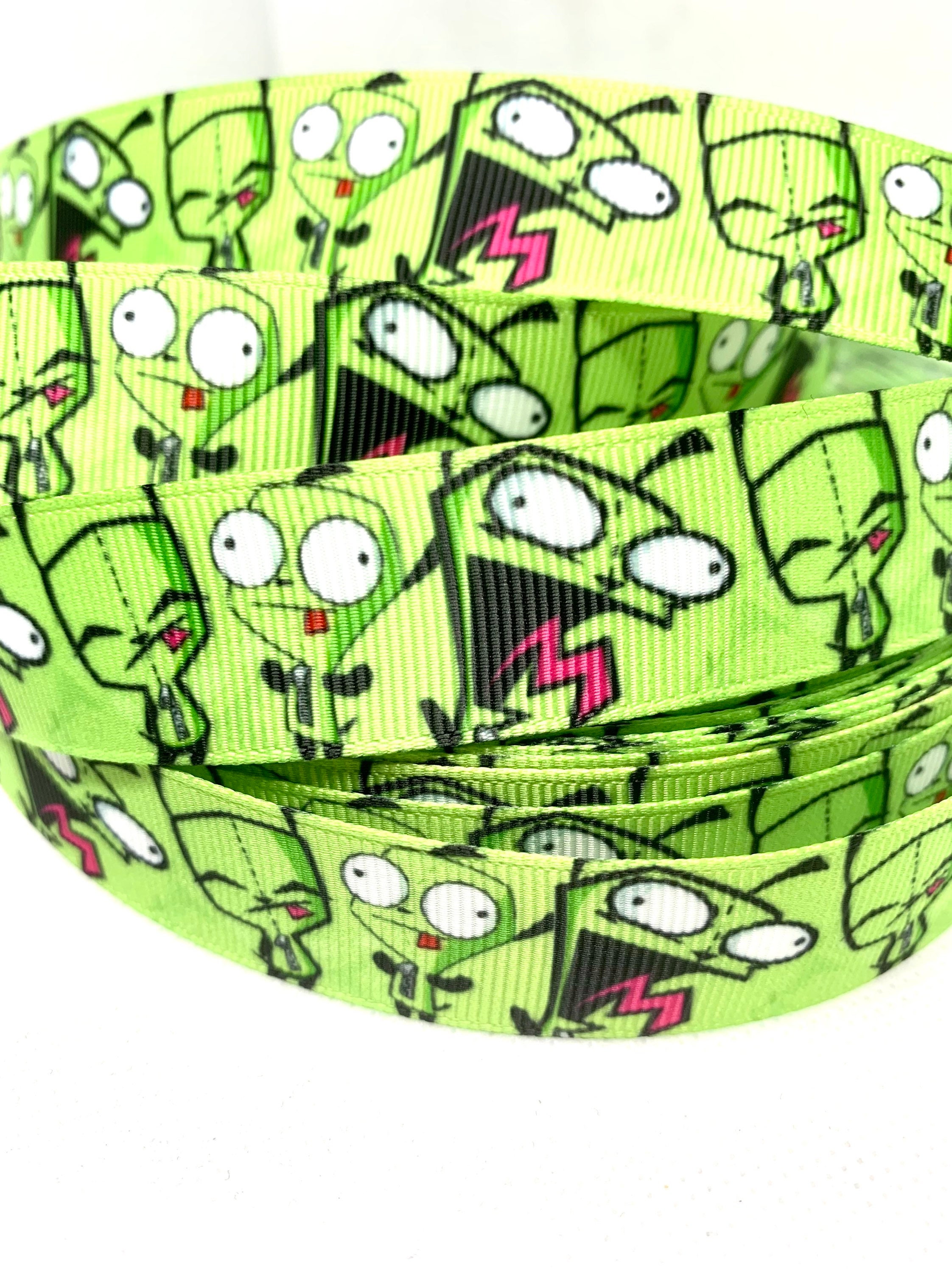 Gir Invader Zim Chibi Grosgrain Ribbon 1 Yard 22mm - Etsy