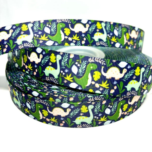 Dinosaur Ribbon - Etsy