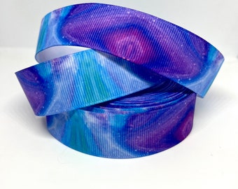 Dark Galaxy Print 2 Widths US Designer Printed Ribbon 1 Yd Solar System Nebula 3 Inch or 1.5 Inch Etsy UK