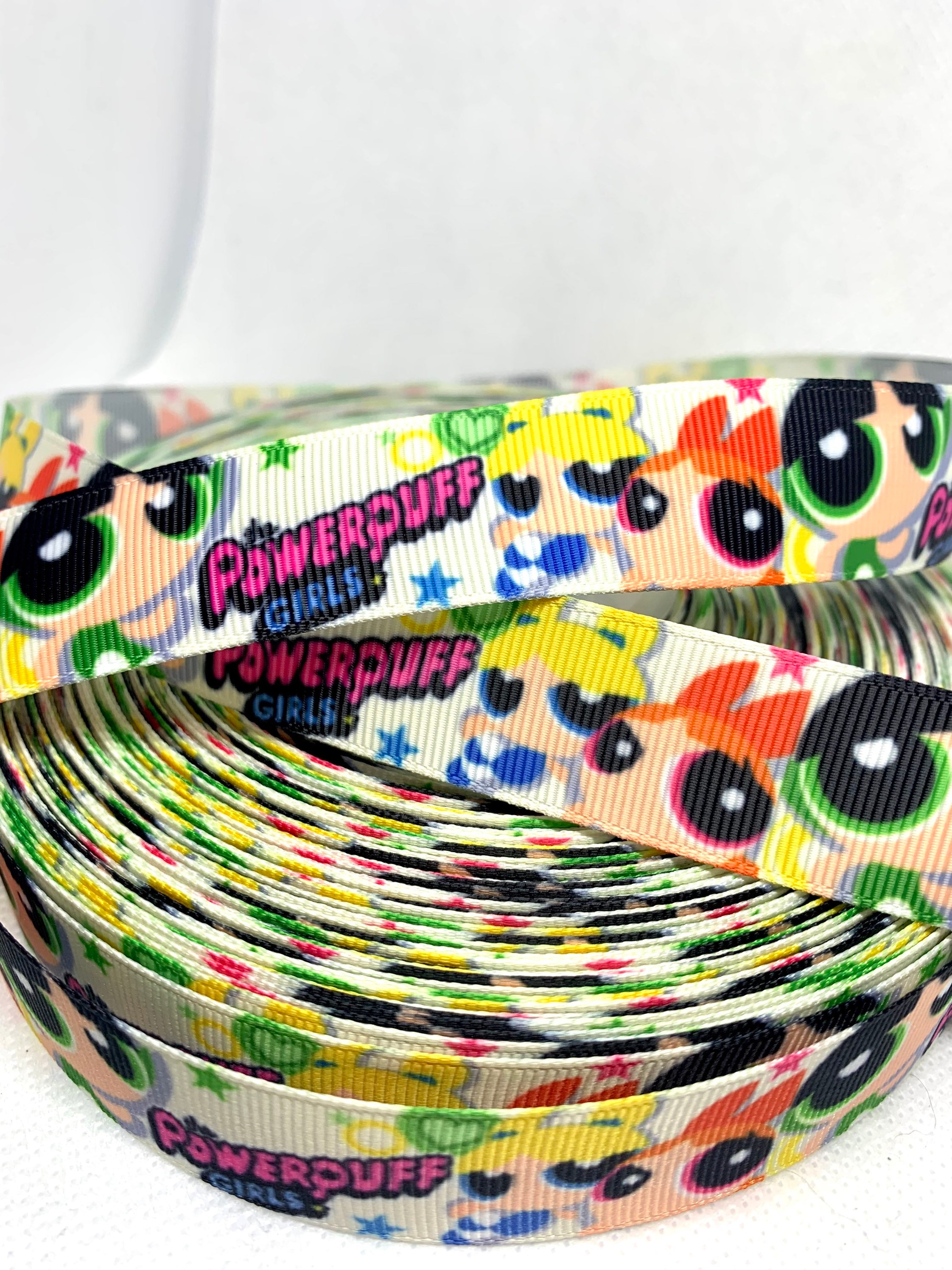 Powerpuff Girls Grosgrain Ribbon 1 Yard | Etsy
