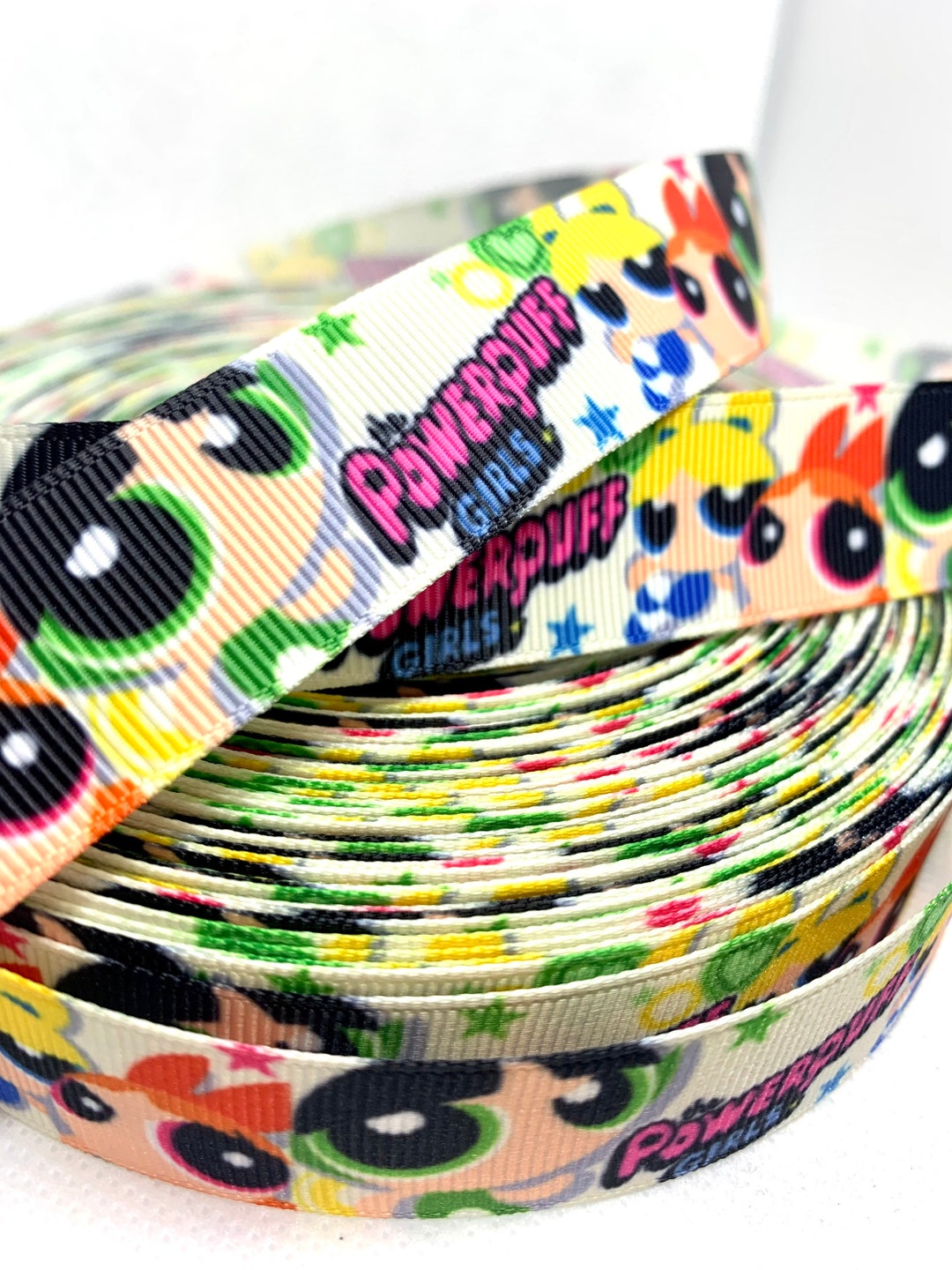 Powerpuff Girls Grosgrain Ribbon 1 Yard - Etsy