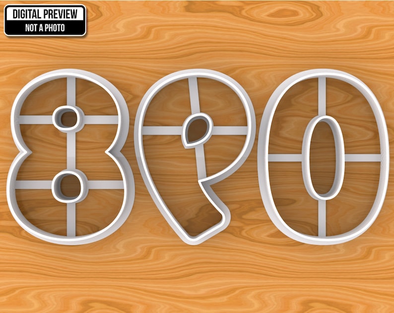 Number 1 2 3 4 5 6 7 8 9 0 one two three four five six seven | Etsy