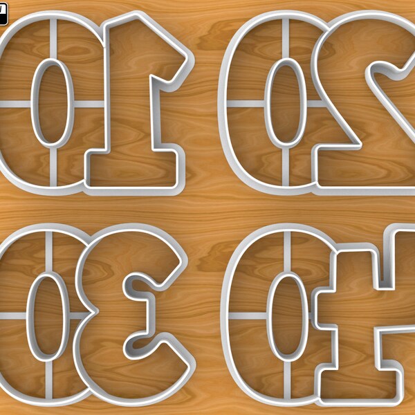 Number Cookie Cutter - Etsy