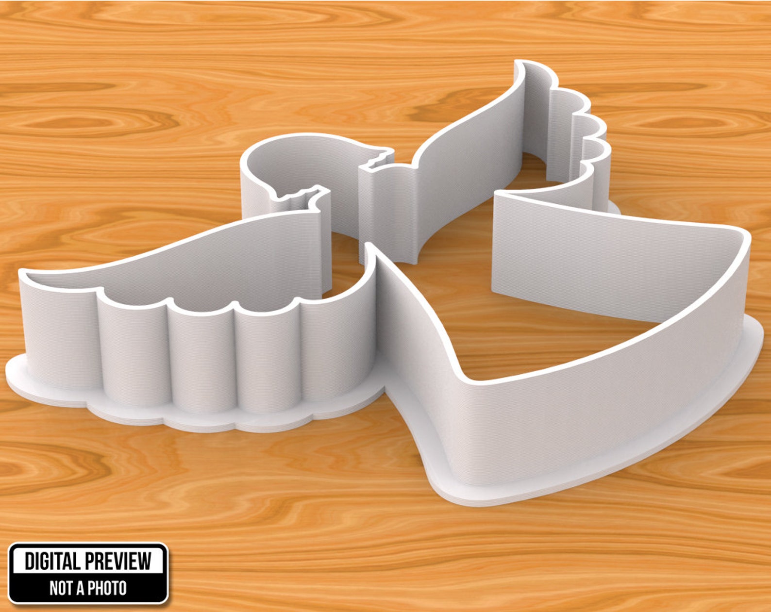 Angel Cookie Cutter Selectable Sizes SKU1263 - Etsy