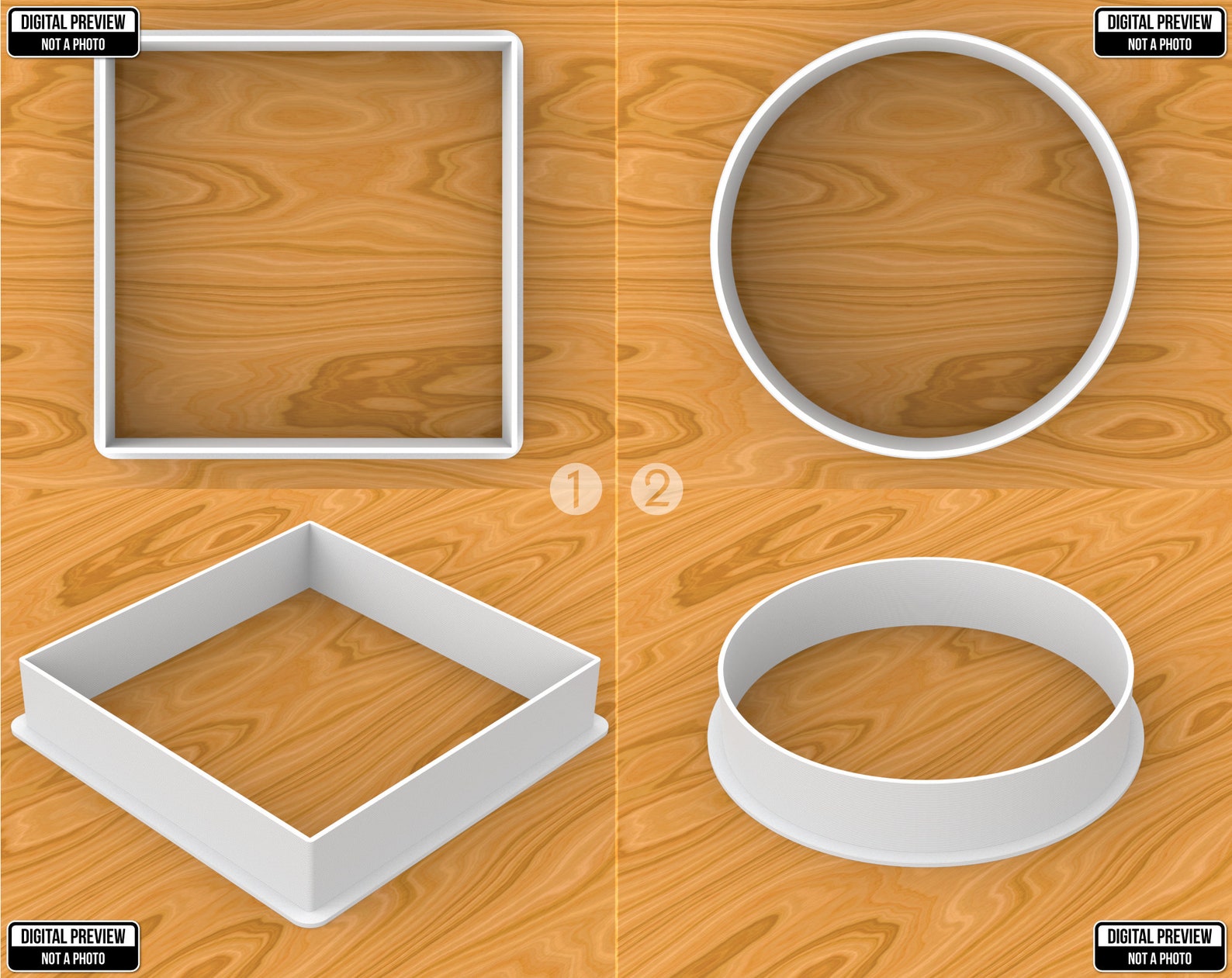 16 basic shapes geometry - genTros