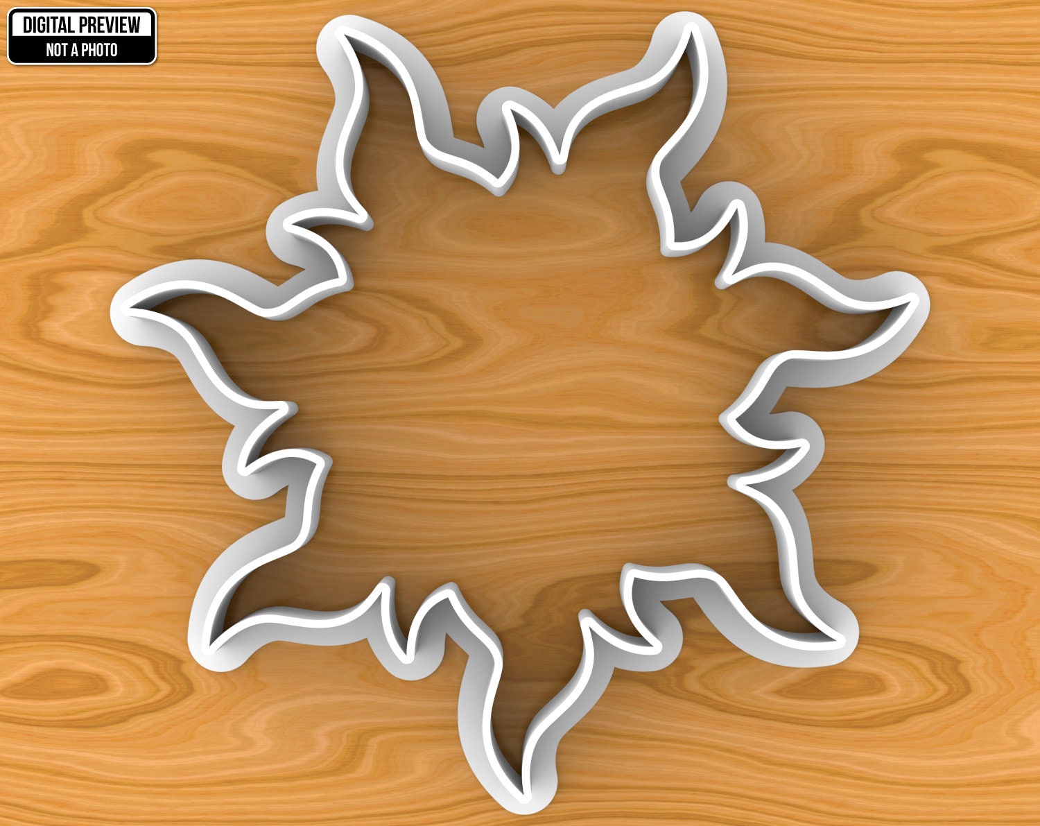 Tangled Golden Sun Cookie Cutter Selectable Sizes SKU1382 - Etsy