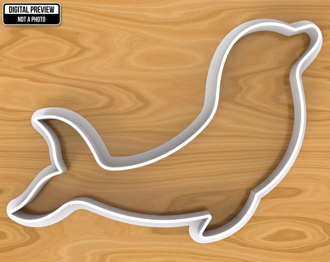 Seal Cookie Cutter, Selectable Sizes, Sharp Edge Upgrade, Polymer Clay ...