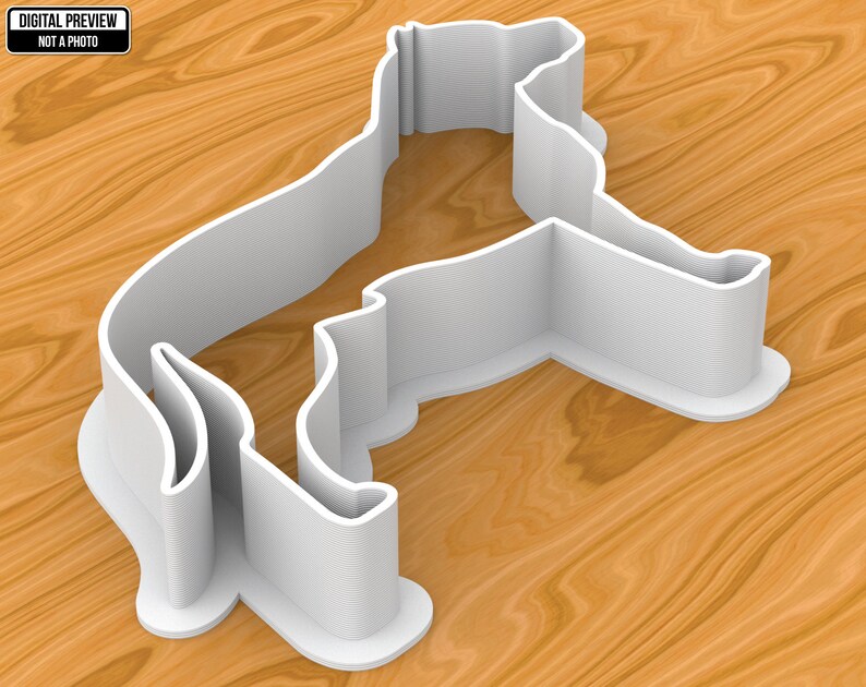 Pit Bull Terrier Dog Treat Cookie Cutter Selectable Sizes - Etsy