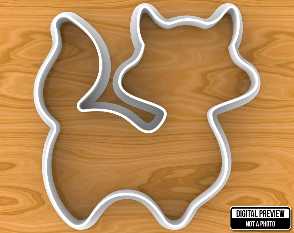 Cartoon Cat Kitten Cookie Cutter Selectable sizes Sharp Edge | Etsy