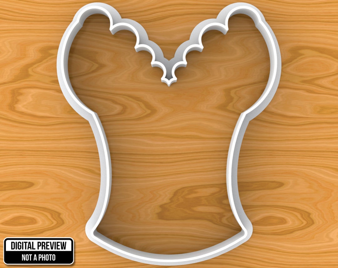 Corset Cookie Cutter, Selectable Sizes - Etsy
