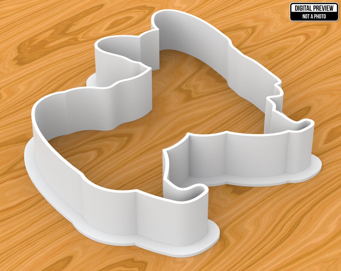 Papillon Dog Treat Cookie Cutter Selectable Sizes Sharp Edge - Etsy