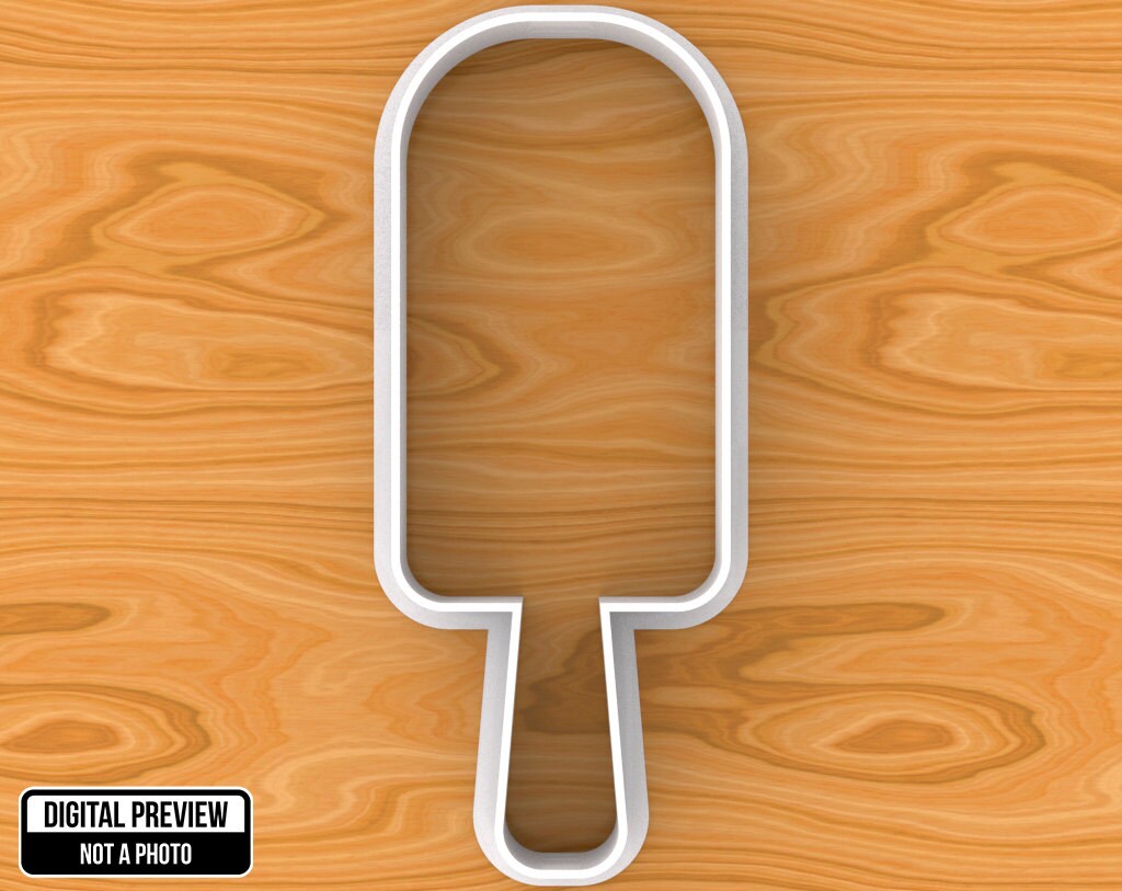 Ice Cream Cookie Cutter Selectable sizes Sharp Edge Upgrade | Etsy