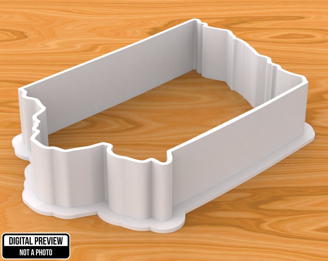 Iowa State Dough Fondant Cookie Cutter Selectable Sizes - Etsy