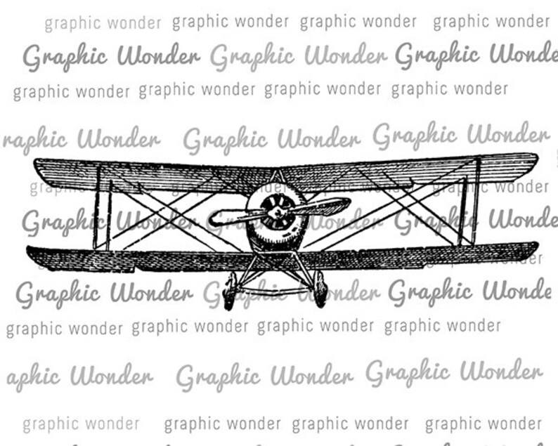 INSTANT DOWNLOAD Vintage Airplane Engraving Download and - Etsy